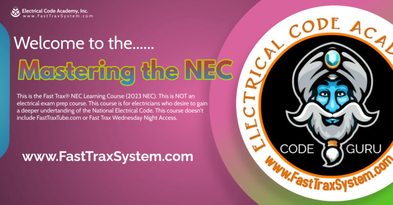 Mastering the NEC Program | 2023 National Electrical Code
